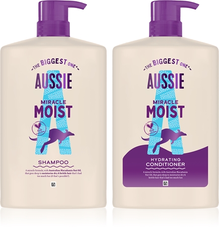 Aussie Miracle Moist set for hydration and shine | notino.co.uk
