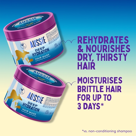 Aussie Deep Hydration Hair Mask intense hydrating mask for dry and ...