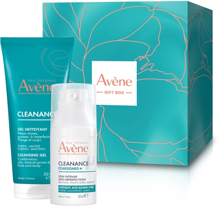 Avène Cleanance Gift Box Christmas gift set for oily acne-prone skin ...