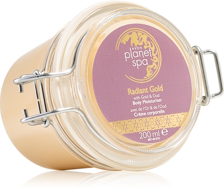 Avon Planet Spa Radiant Gold rozjasňující tělový krém | notino.cz