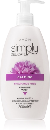 Avon Simply Delicate Calming upokojujúci gél na intímnu hygienu | notino.sk