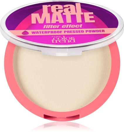 Avon ColorTrend Real Matte Vandfast pudder med mat effekt | notino.dk