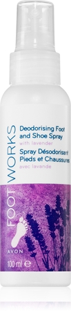Avon Foot Works Lavender spray para pés | notino.pt