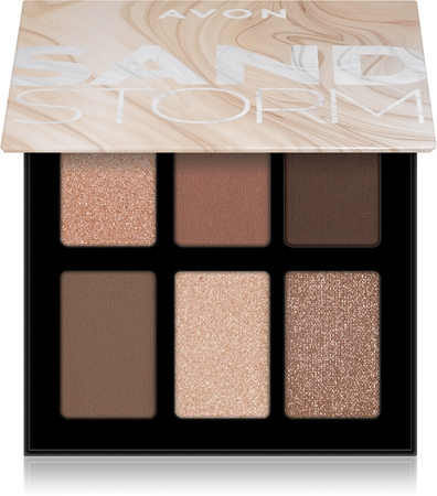 Avon 6 In 1 Sand Storm Lidschattenpalette