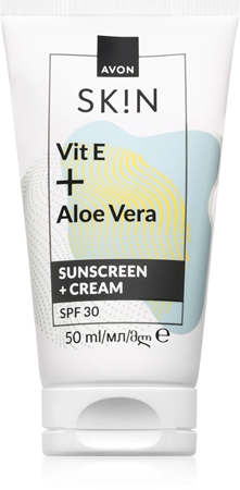 Avon Sk!n Vit E + Aloe Vera Hautcreme SPF 30