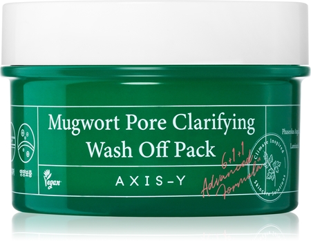 AXIS-Y 6+1+1 Advanced Formula Mugwort Pore Clarifying Wash Off Pack ...