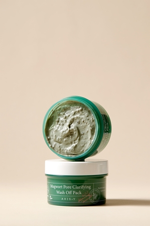 AXIS-Y 6+1+1 Advanced Formula Mugwort Pore Clarifying Wash Off Pack ...
