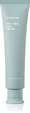 AYUNCHE Airy Veil Curl Cream nährende Crem für welliges und lockiges ...