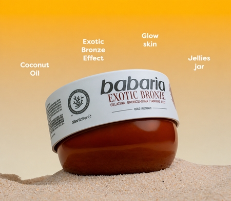 Babaria Tanning Jelly Exotic Bronze body gel for a deep tan | notino.co.uk