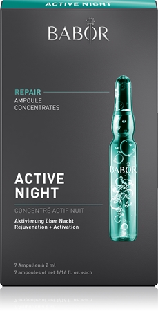 BABOR Ampoule Concentrates Active Night jauninamasis paakių serumas ...