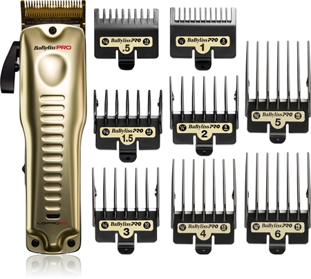 BaByliss PRO FX825GE LO-PROFX GOLD Clipper professional hair trimmer ...