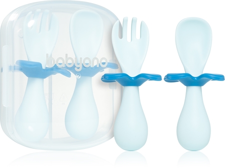 BabyOno Be Active Ergonomic Utensils for Children cutlery | notino.co.uk