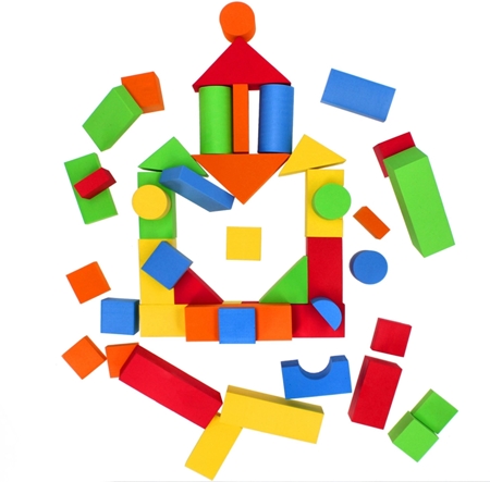 Bam-Bam Foam Blocks soft sensory toy blocks | notino.co.uk