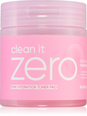 Banila Co. clean it zero Pink Hydration Toner Pad toner pads with ...