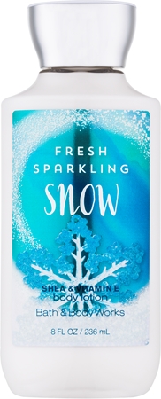 Bath & Body Works Fresh Sparkling Snow Body Lotion for Women 236 ml ...