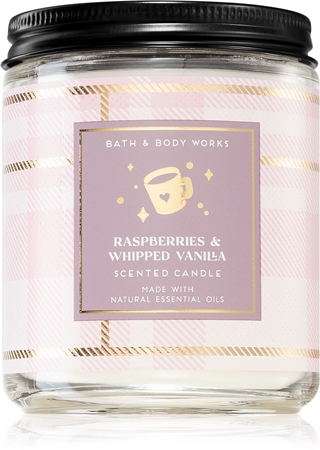 Bath & Body Works Raspberries & Whipped Vanilla scented candle I ...