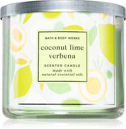 Bath & Body Works Coconut Lime Verbena bougie parfumée | notino.fr