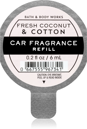 Bath & Body Works Fresh Coconut & Cotton car air freshener Refill ...