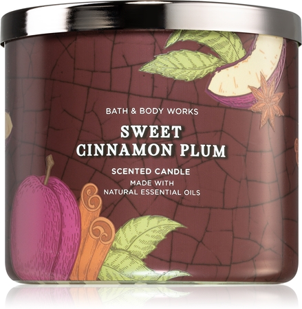 Bath & Body Works Sweet Cinnamon Plum scented candle | notino.co.uk