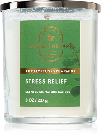Bath & Body Works Stress Relief Eucalyptus & Spearmint lõhnaküünal ...