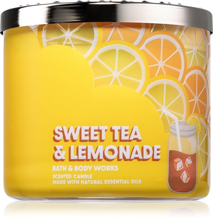 Bath & Body Works Sweet Tea & Lemonade kvapioji žvakė | notino.lt