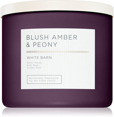 Bath & Body Works Blush Amber Peony bougie parfumée | notino.be