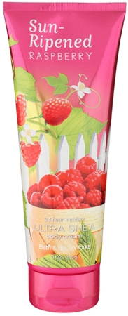 Bath & Body Works Sun Ripened Raspberry Body Cream for Women 236 ml ...