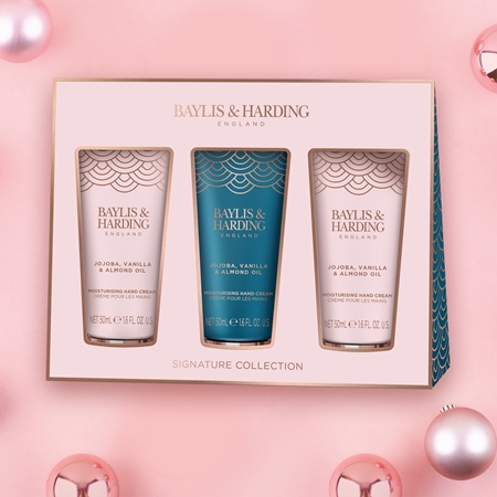 Baylis & Harding Jojoba, Vanilla & Almond Oil dárková sada (na ruce) s mandlovým olejem | notino.cz