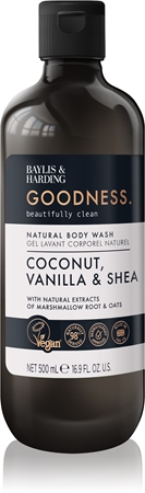 Baylis & Harding Goodness Coconut, Vanilla & Shea natural shower gel ...