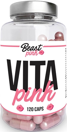 BeastPink Vita Pink kapsle s multivitamínovým komplexem recenze | notino.cz