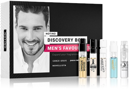 Beauty Discovery Box Notino Men's Favourites Set for Men | notino.co.uk