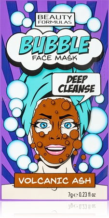 Beauty Formulas Bubble Volcanic Ash deep-cleansing face mask | notino.co.uk