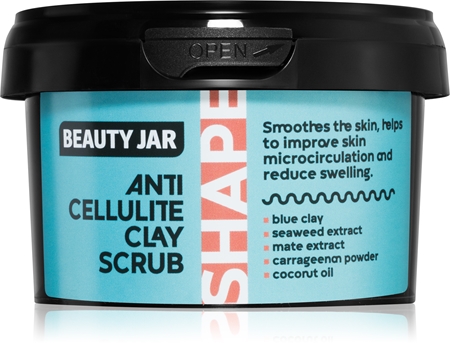 Beauty Jar Shape anti-cellulite body scrub with clay | notino.co.uk