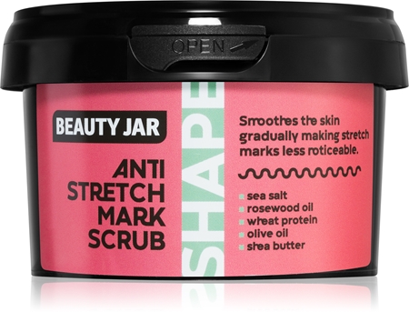 Beauty Jar Shape body scrub with salt to treat stretch marks | notino.co.uk