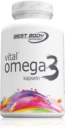 Best Body Nutrition Vital Omega 3 Kapseln mit essenziellen Fettsäuren ...