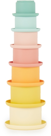 Bieco Silicone Stacking Cups Tropical Vibes stackable cups | notino.co.uk