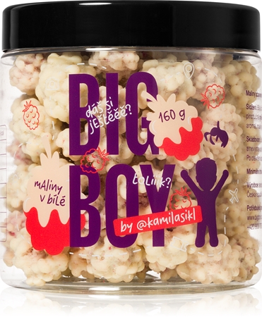 Big Boy Raspberries covered in white chocolate by @kamilasikl mrazom ...