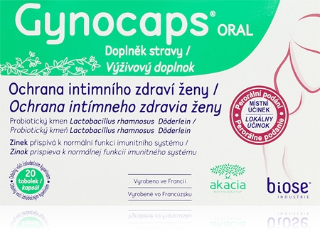 GynOcaps ORAL tobolky pro podporu vaginálního prostředí | notino.cz