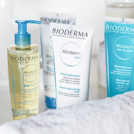 Bioderma Atoderm Shower Oil extra nourishing soothing shower oil for ...