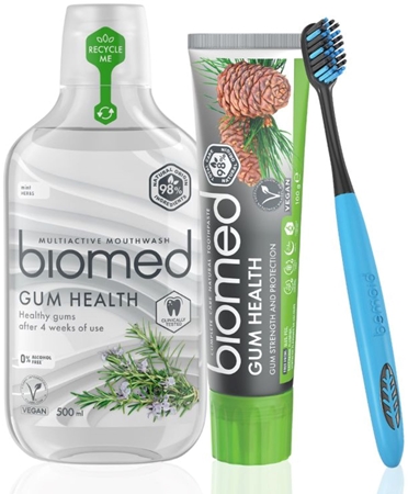 Biomed Gum Health Set dental care set for sensitive gums | notino.co.uk