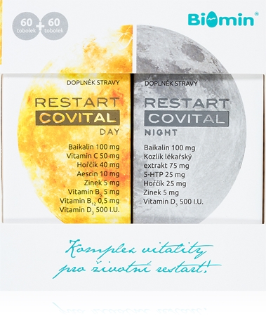 Biomin Restart Covital Day + Night tobolky pro podporu imunitního ...