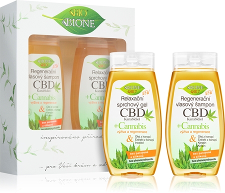 Bione Cosmetics Cannabis CBD gift set (with CBD) | notino.co.uk