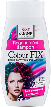 Bione Cosmetics Colour Fix Regenierendes Shampoo zum Schutz der Farbe