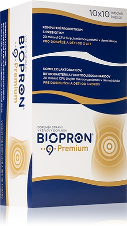 Biopron 9 Premium BOX doplněk stravy pro ochranu střevní mikroflóry | notino.cz