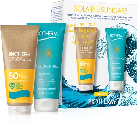 Biotherm Waterlover Sun Milk Kinkekomplekt (päevitamiseks) | notino.ee