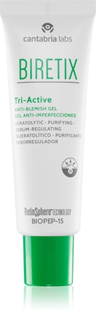 Biretix Treat Tri Active Gel topical acne gel to regulate sebum ...