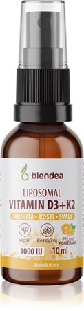 Blendea Liposomal Vitamin D3 + K2 podpora imunity | notino.cz
