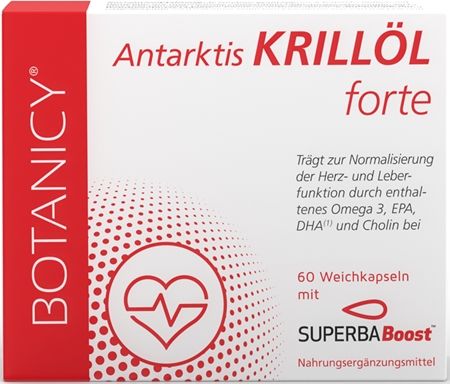 Botanicy Antarktis KRILLÖL forte Kapseln für eine normale Funktion von ...