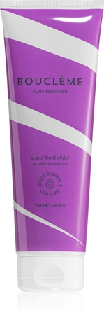 Bouclème Curl Super Hold Styler spevňujúci gél na vlasy pre vlnité a ...