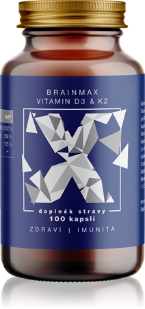 BrainMax Vitamin D3 & K2 podpora imunity | notino.cz
